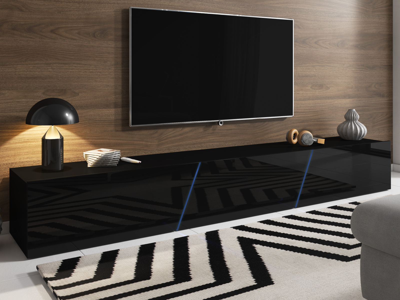 Stilvolle Tv Lowboard Schwarz Bilder www inf inet com