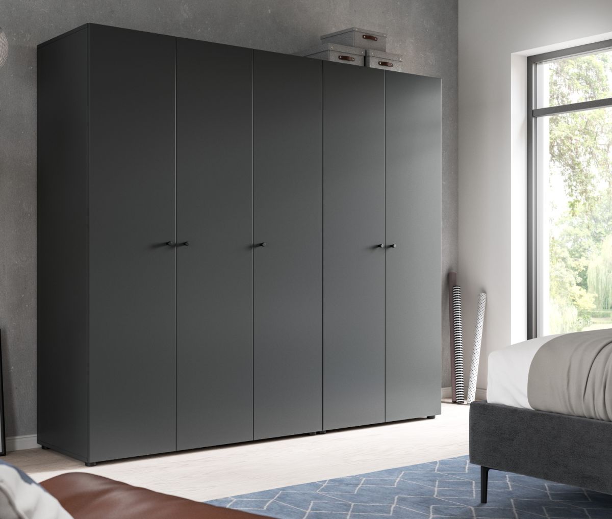 Schoene Kleiderschrank Grau 200 Cm Und Bewertungsarah5359
