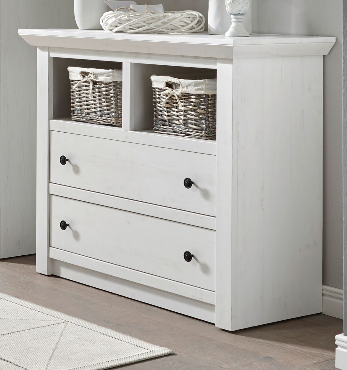 Kommode Landhausstil Weiss