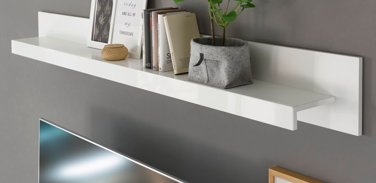Wandboard Weiss Hochglanz