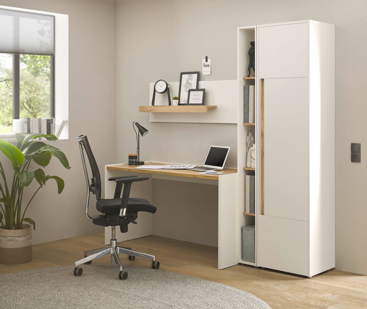 Wunderbar Schreibtisch Mit Aktenschrank Bild